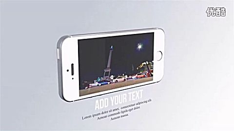 AE模板2905-MG动画商业iphone移动端APP应用程序展示AE模板
