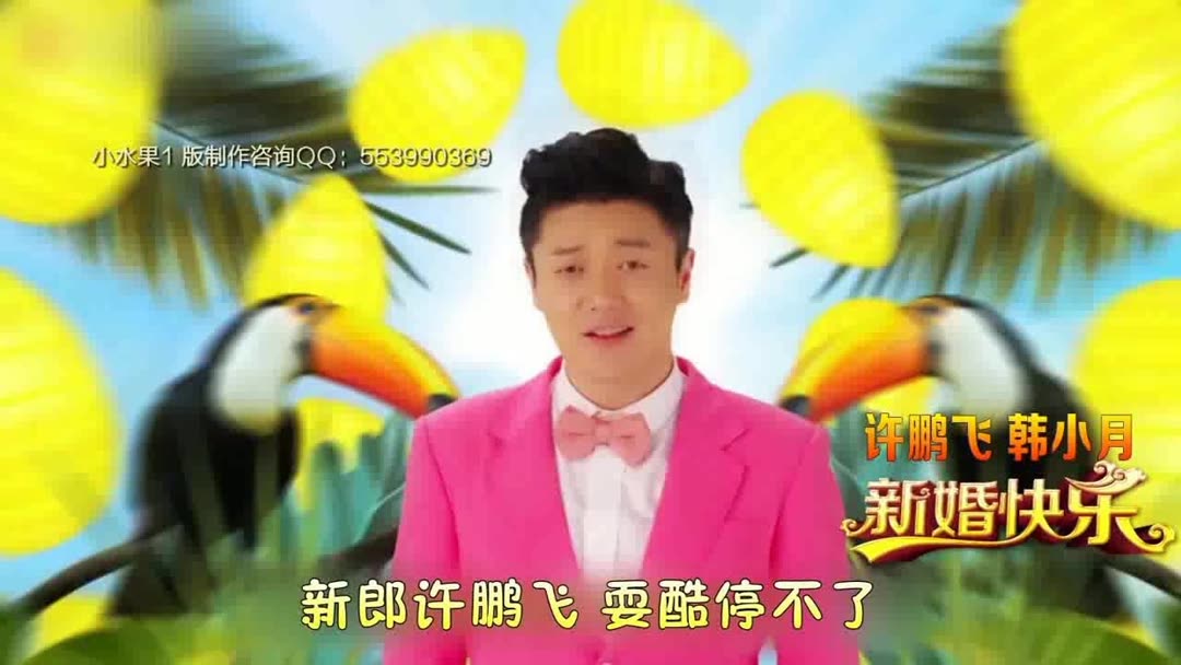 创意婚礼视频开场片筷子兄弟小水果MV一 婚礼动画