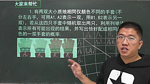 【10元包月看】第125讲用列举法求概率于箱老师精品课程之初中数学