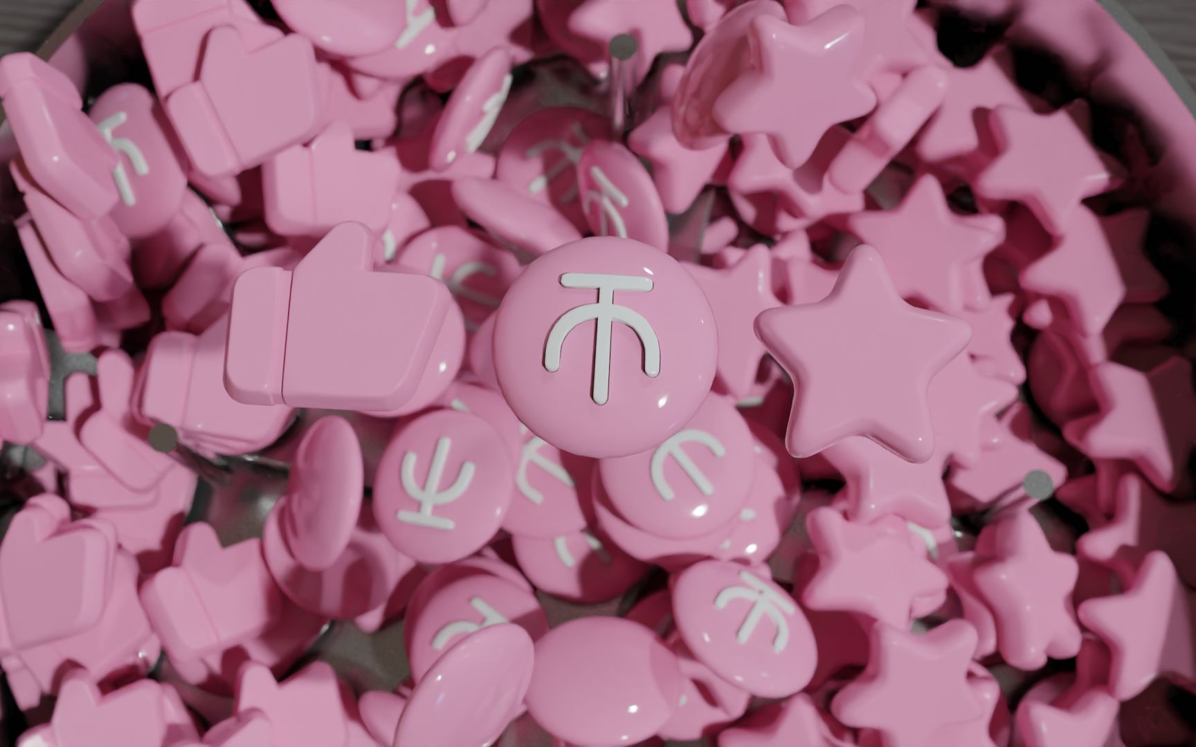 Blender自制动画|真 · 一键三连 (doge)