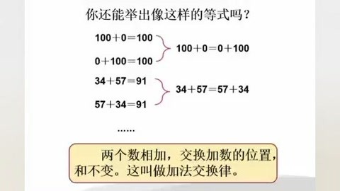 第03章 运算定律·01节 加法运算定律