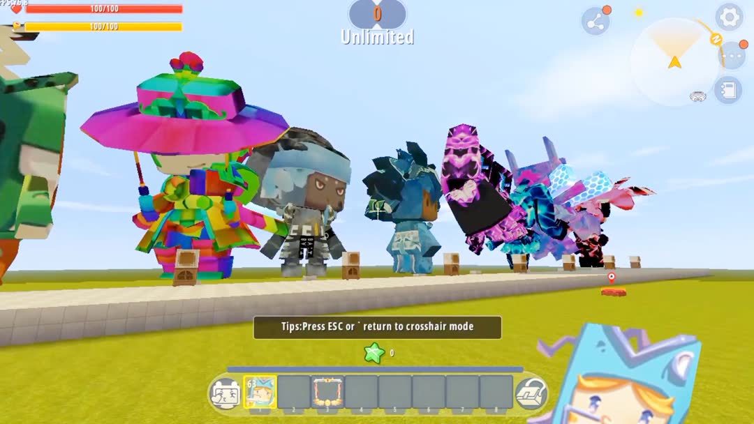 迷你世界娱乐:皮肤全部变大还换了颜色,眼尖了小伙伴还认识吗