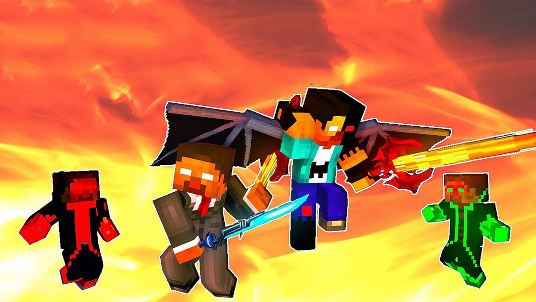 我的世界MC动画:创世神之战,创世神him巅峰级的战斗你见过吗?