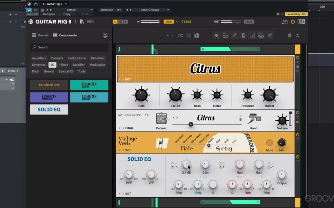 GUITAR RIG 6 PRO 软件吉他效果器使用教程-4