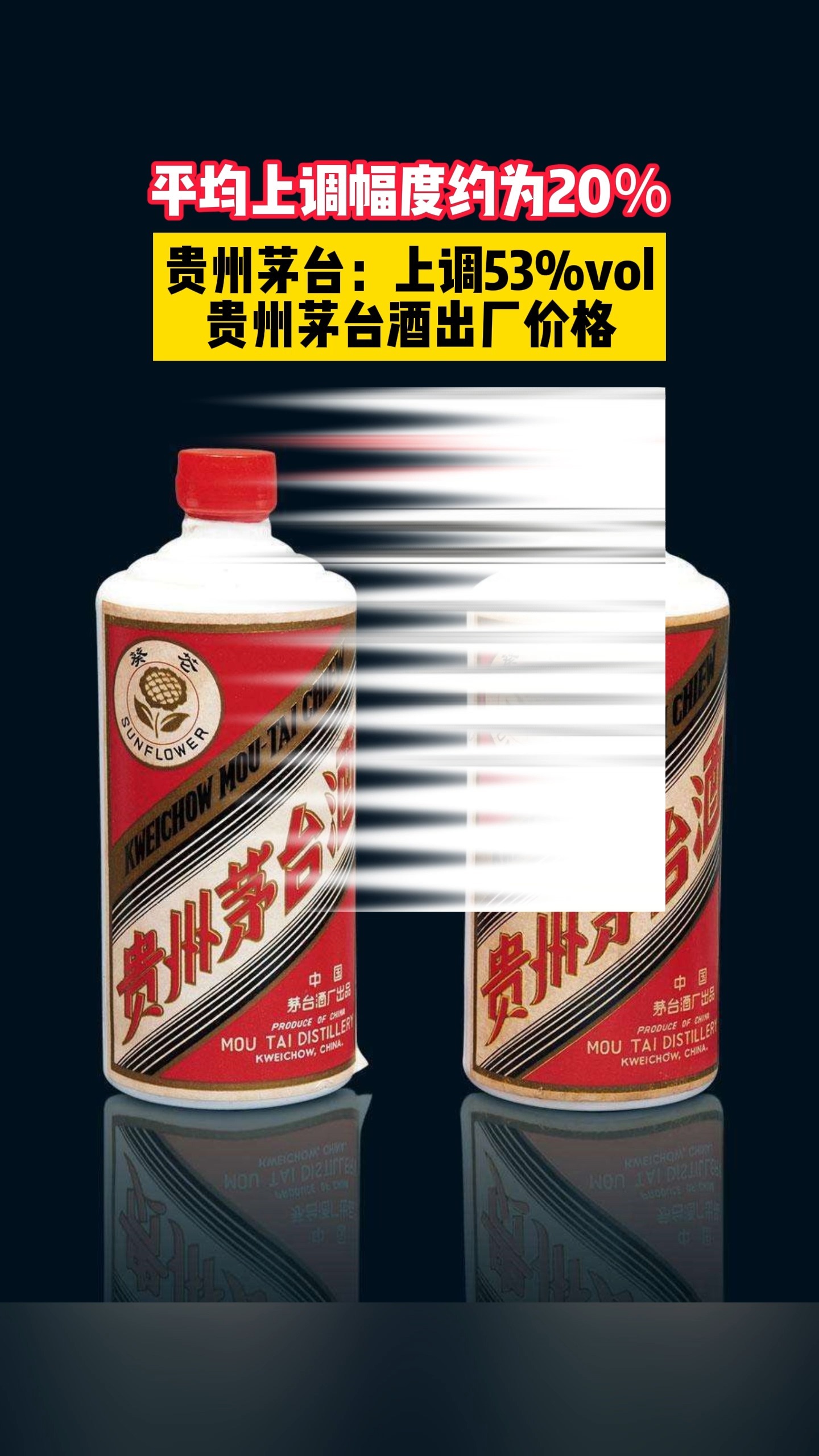 茅台涨价,11月1日起,飞天、五星茅台上调幅度约20%