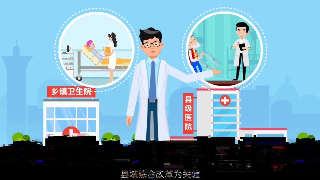 医院医改制度MG动画视频宣传片制作公司闪狼动漫案例展示