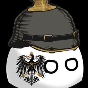 一只努力的普鲁士球 