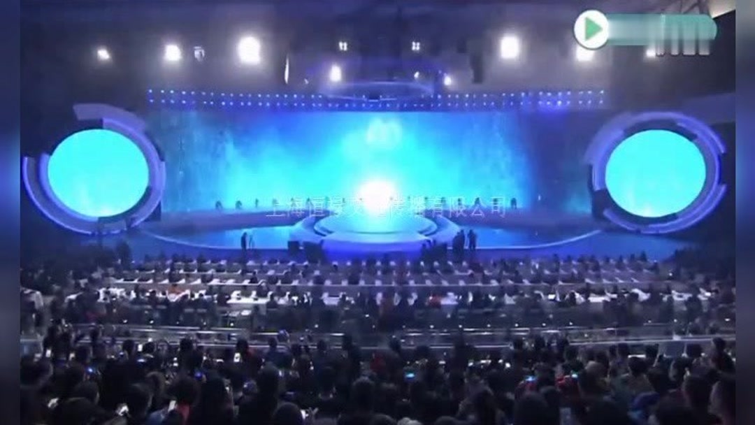 全息互动秀 人屏互动 LED视频互动 vivoX9开场