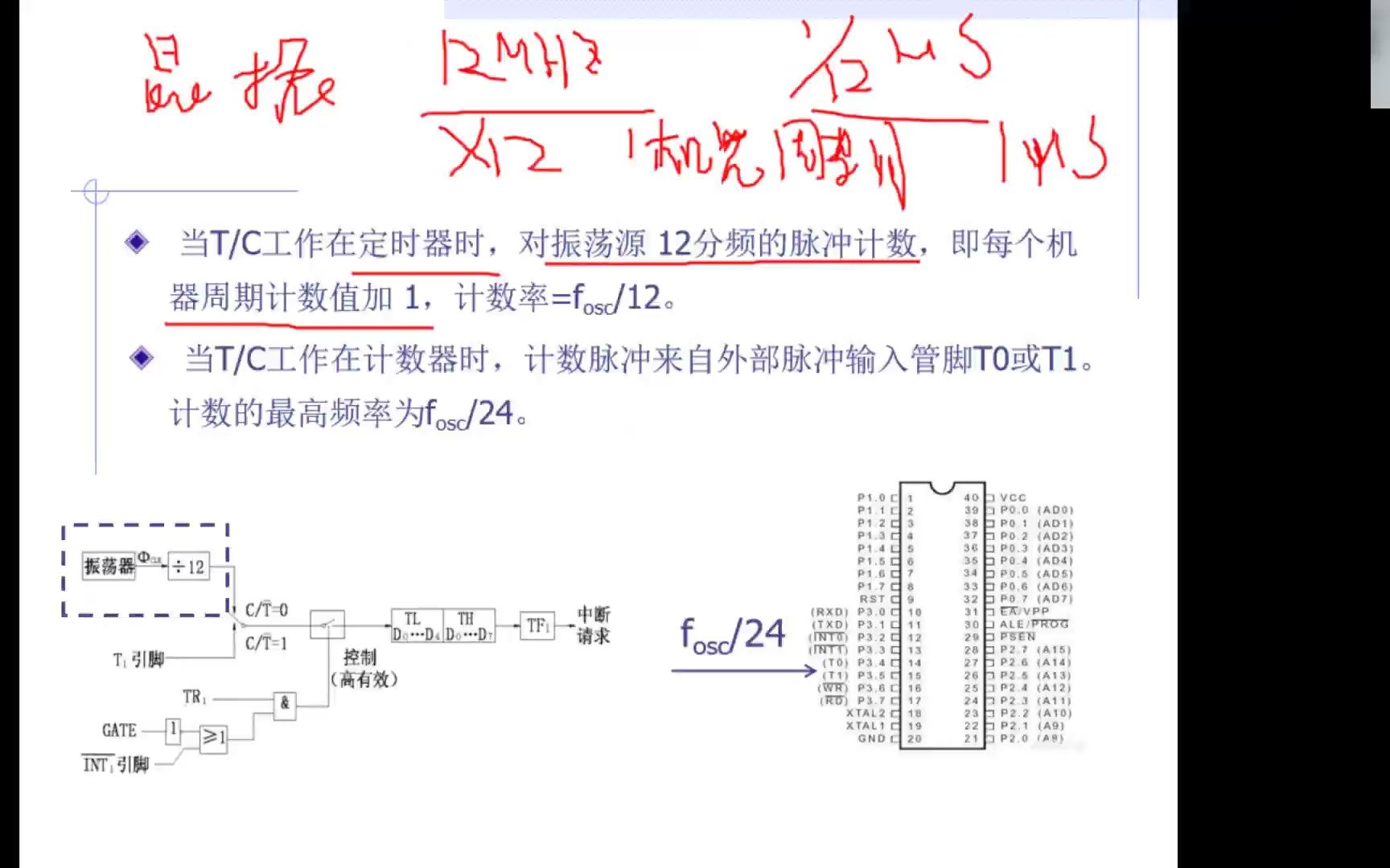 2022单片机原理及系统设计-定时器