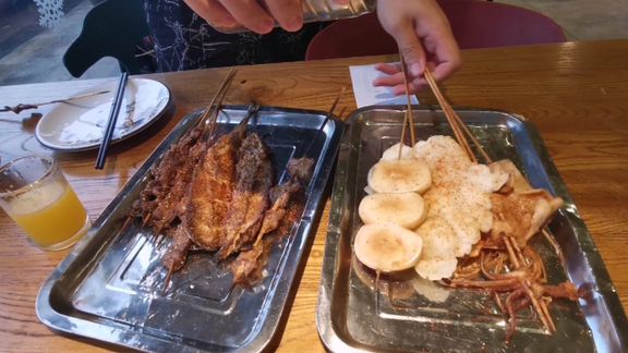 七月第一个周末,吃了烧烤逛了街,放松之后迎接新一周的开始