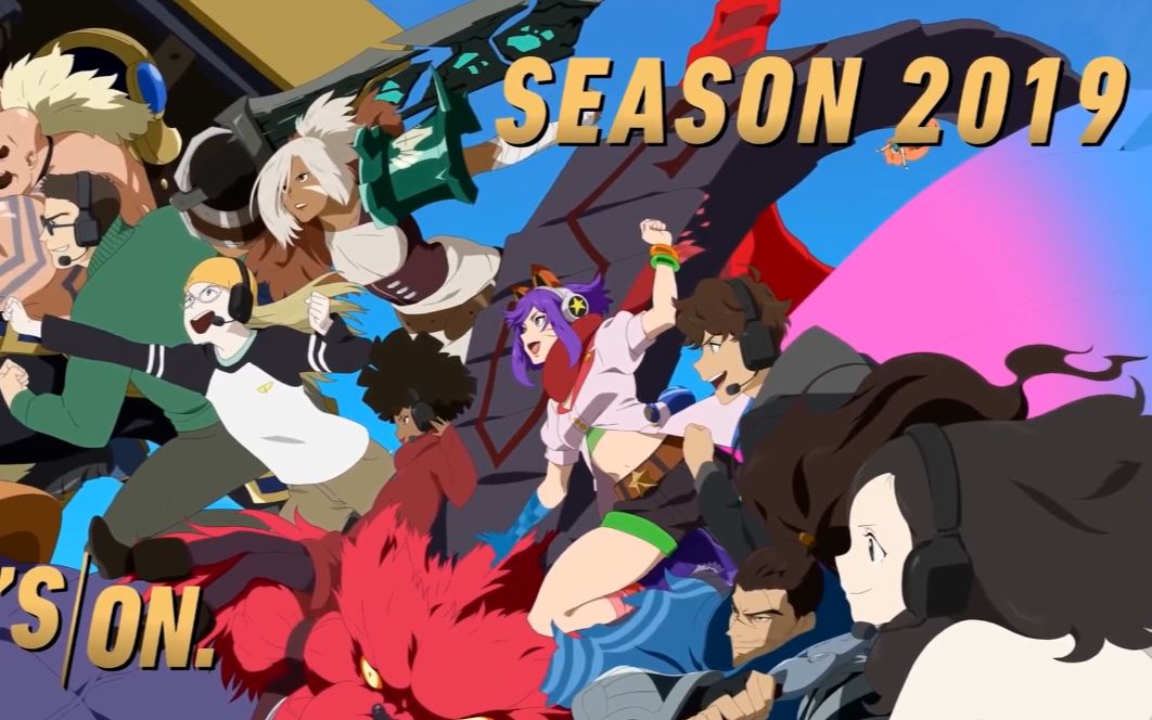 《英雄联盟》二次元动画短片,新的旅程