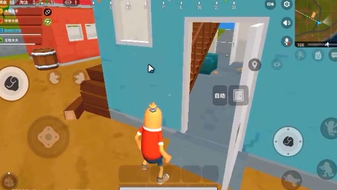 水里游泳也要靠力量 香肠派对游戏