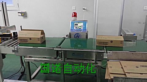 自动纸箱检重机 检测重量机器 自动分选称-国诺18826068469