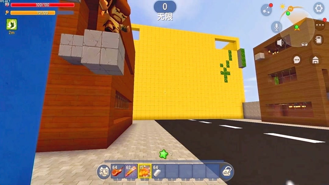 迷你世界:徒弟教我如何使用二连跳,我跳了好久都没跳上去