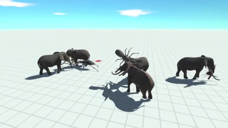 「动物全面模拟器」虫族大军和所有小兵来一下