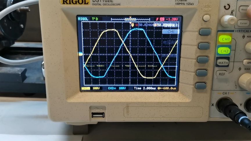 如何用示波器测量三相交流电压的波形,看了你就知道