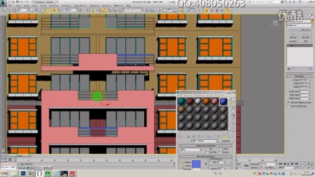 3ds max初级班经典课程-第十八课(73)住宅楼建模4
