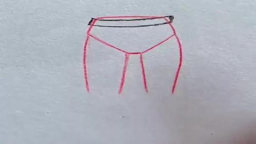 画裙子的小技巧,零基础一看就会,你学会了吗?