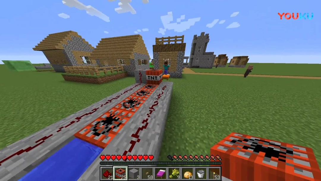 我的世界: 制作简单的大炮轰炸机教学
