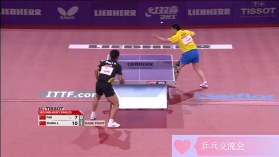 张继科和樊振东可以称得上地表最暴力,两人的比赛也犹如神仙打架