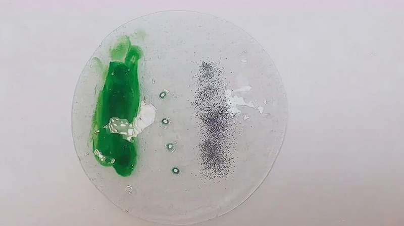 奇异果起泡胶的制作全过程,很简单的材料,自己就能做好玩的泥