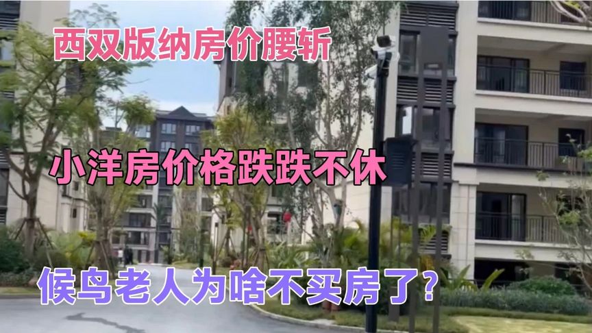 西双版纳房价腰斩,小洋房价格跌跌不休,候鸟老人为啥不买房了?