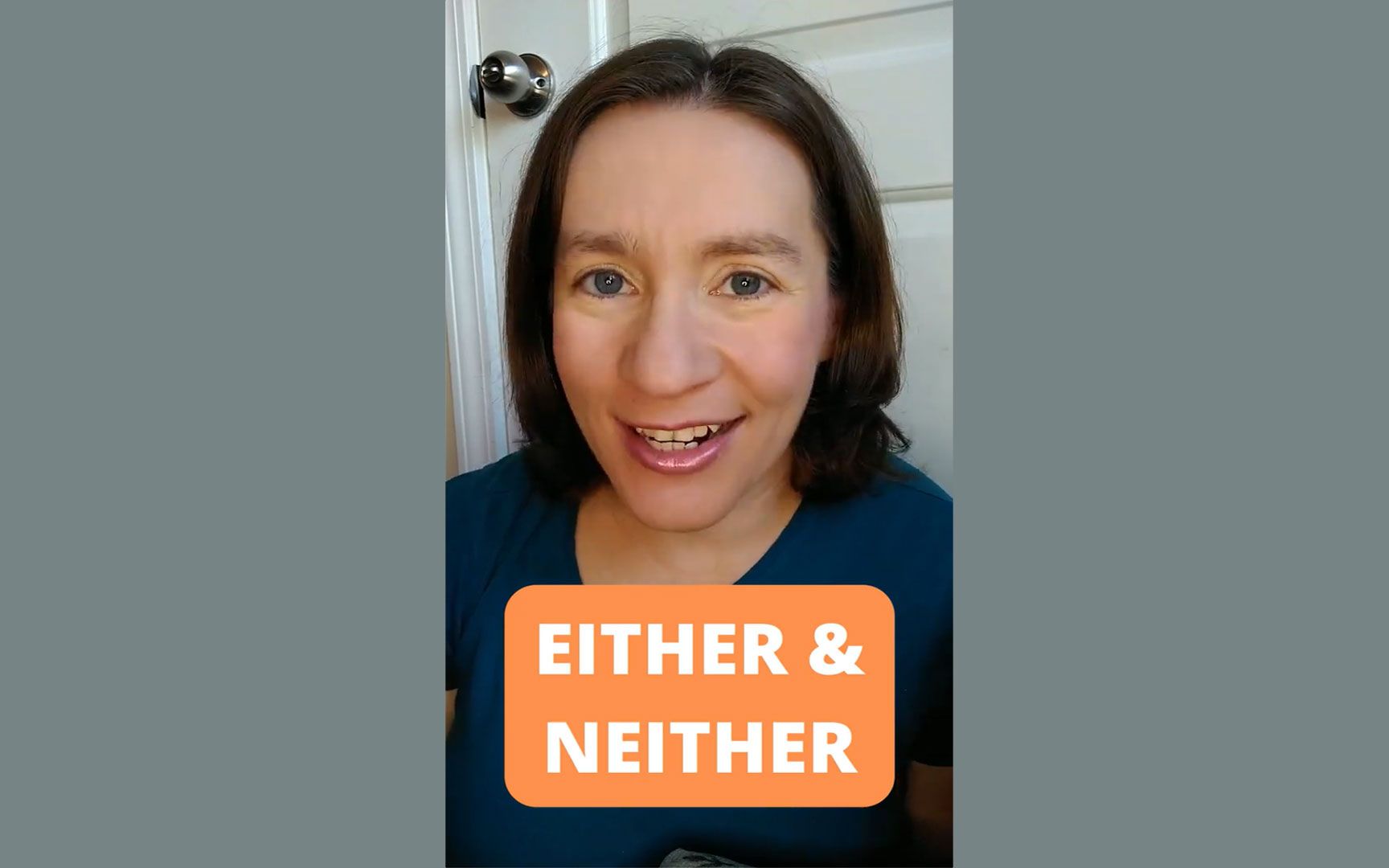 Either 与 Neither 的词意及用法区别(英文字幕)