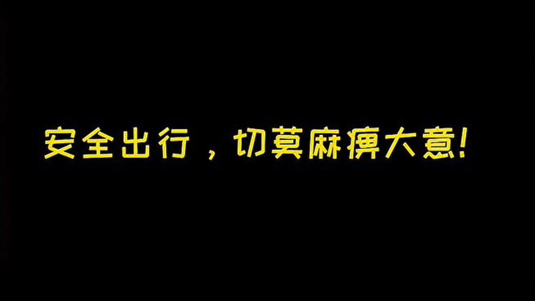 关爱生命,平安出行