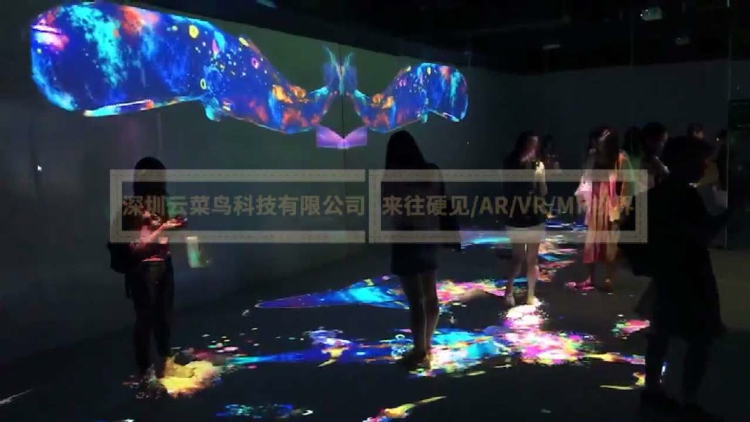 互动投影、鲸鱼投影互动、互动雷达、激光雷达、鲸鱼视界互动投影
