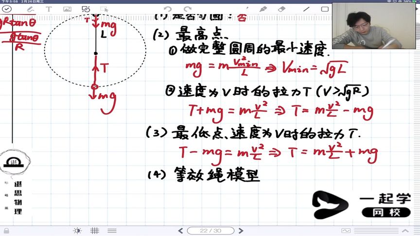 高一物理同步课第11讲《生活中的圆周运动(二)》