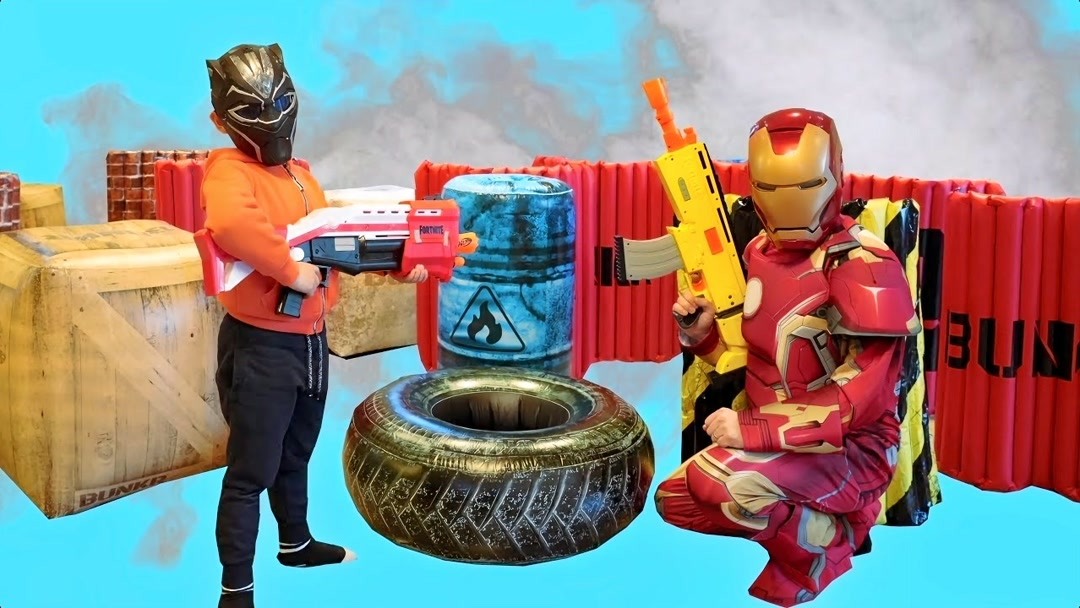 建立了一场室内堡垒战斗