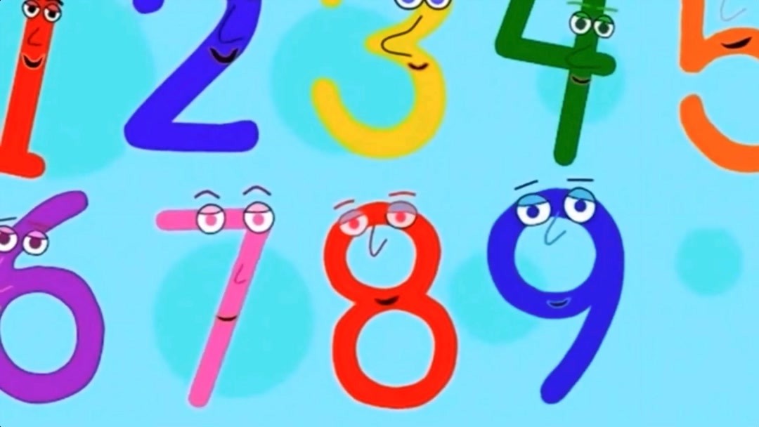 唱英文数字歌,学习数字1-10,少儿英语早教儿歌