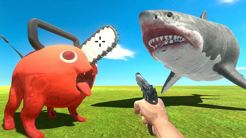 动物战争模拟器游戏 人类与水族的大战一触即发