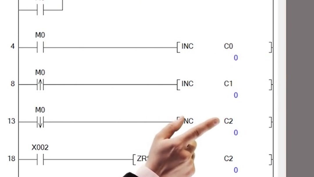 三菱PLC程序,上升沿、下降沿和常开的区别