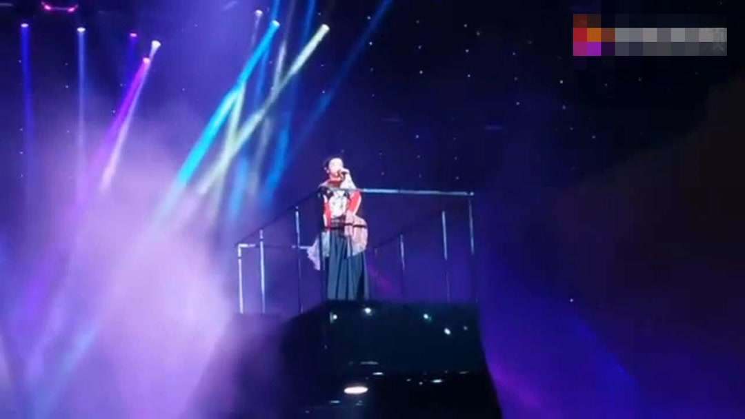 华晨宇新歌《神树》海口演唱会首唱现场,太绝了!