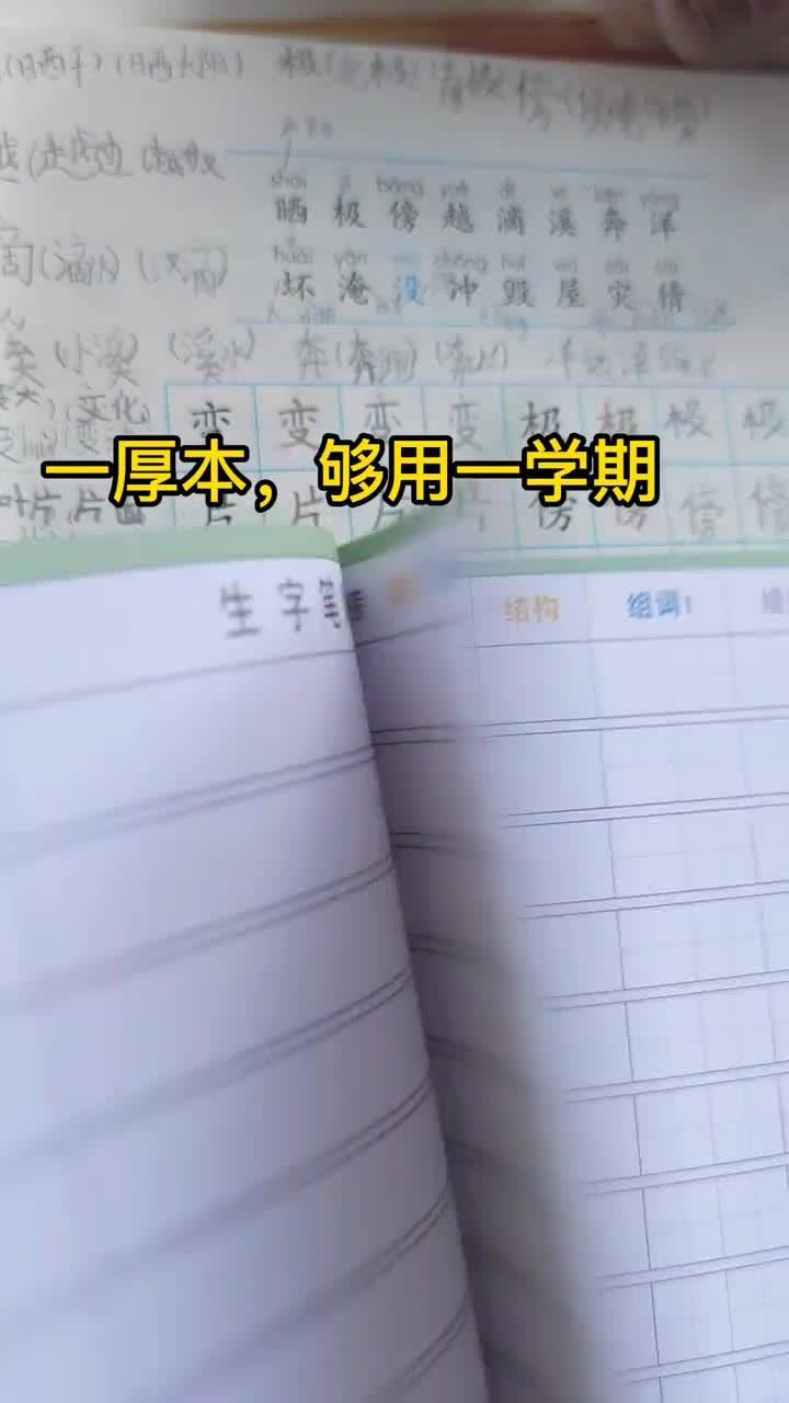 有了 孩子书本上笔记有条理,清晰可见,学习更轻松高效