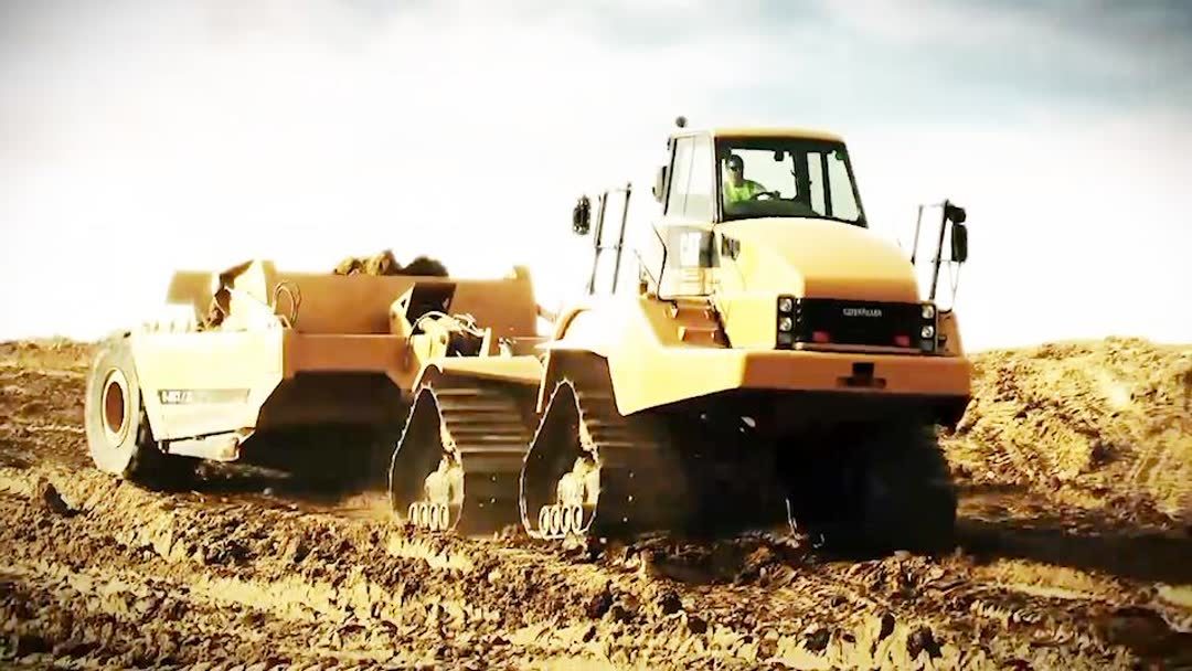 惊人的工程机械!工地施工必备神器,看完以后我服了