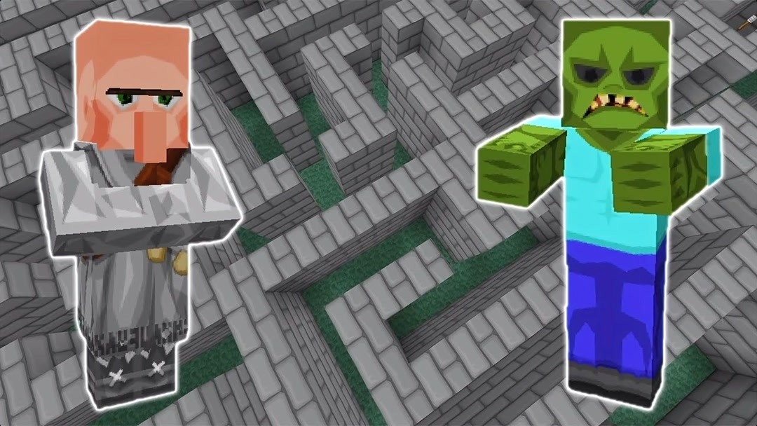 游游解说我的世界:手机版,挑战巨型山谷迷宫地图?