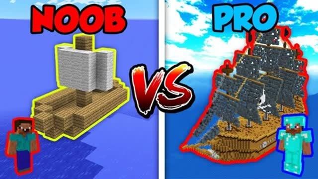 【我的世界】建造最漂亮的海盗船,并及时灭火!