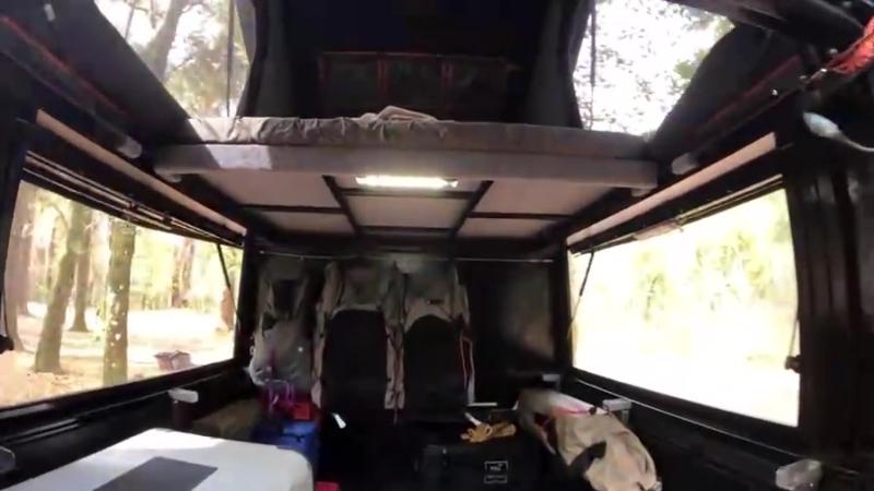 背驮式越野升降顶房车,越野老炮的心头肉啊
