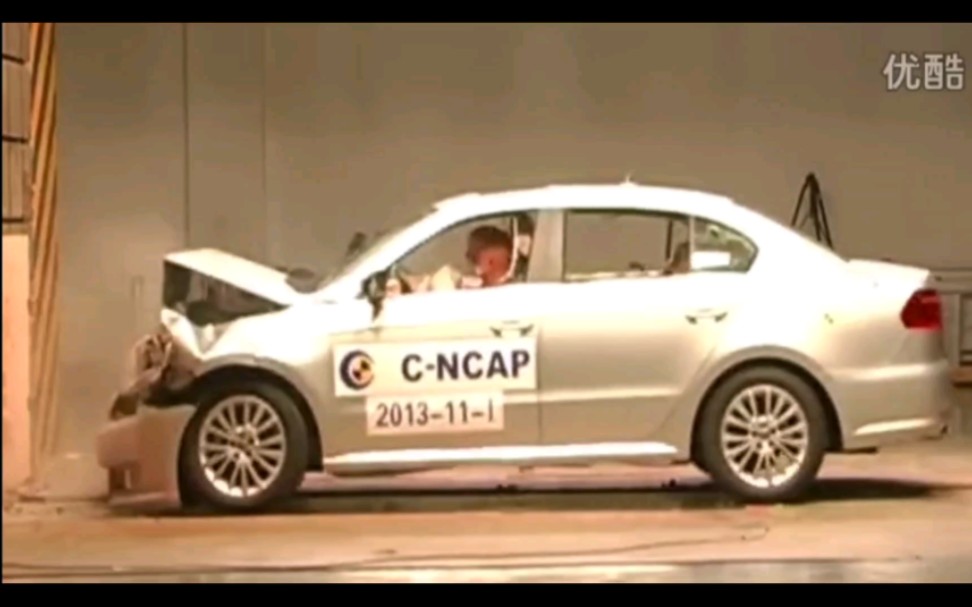 CNCAP 2013 大众朗逸 全面碰撞测试