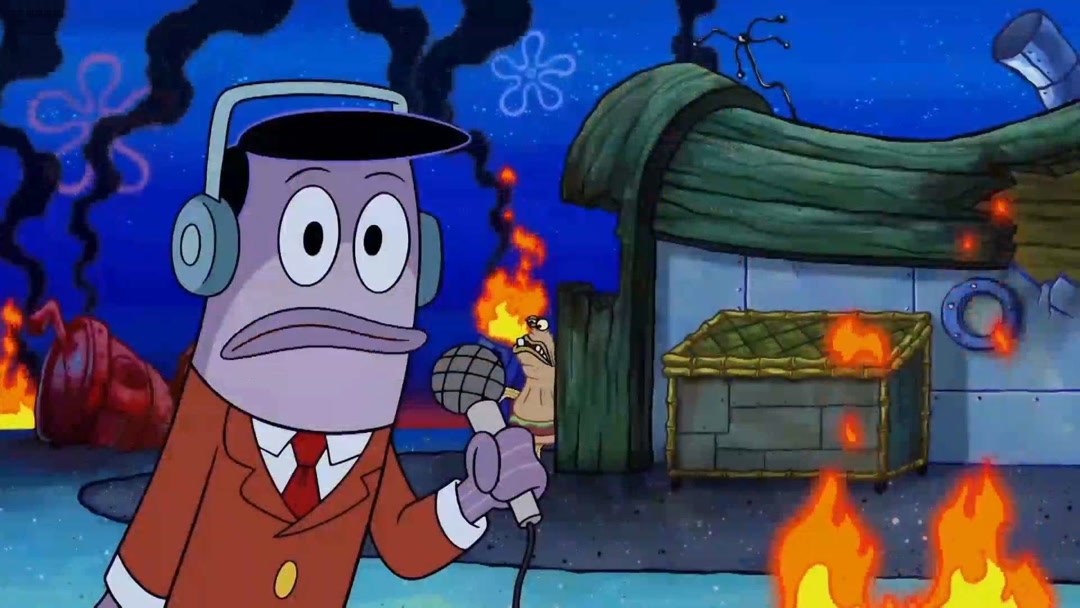 海绵宝宝:小镇发生了巨大的灾难