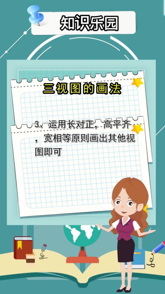 三视图的画法,你知道了吗