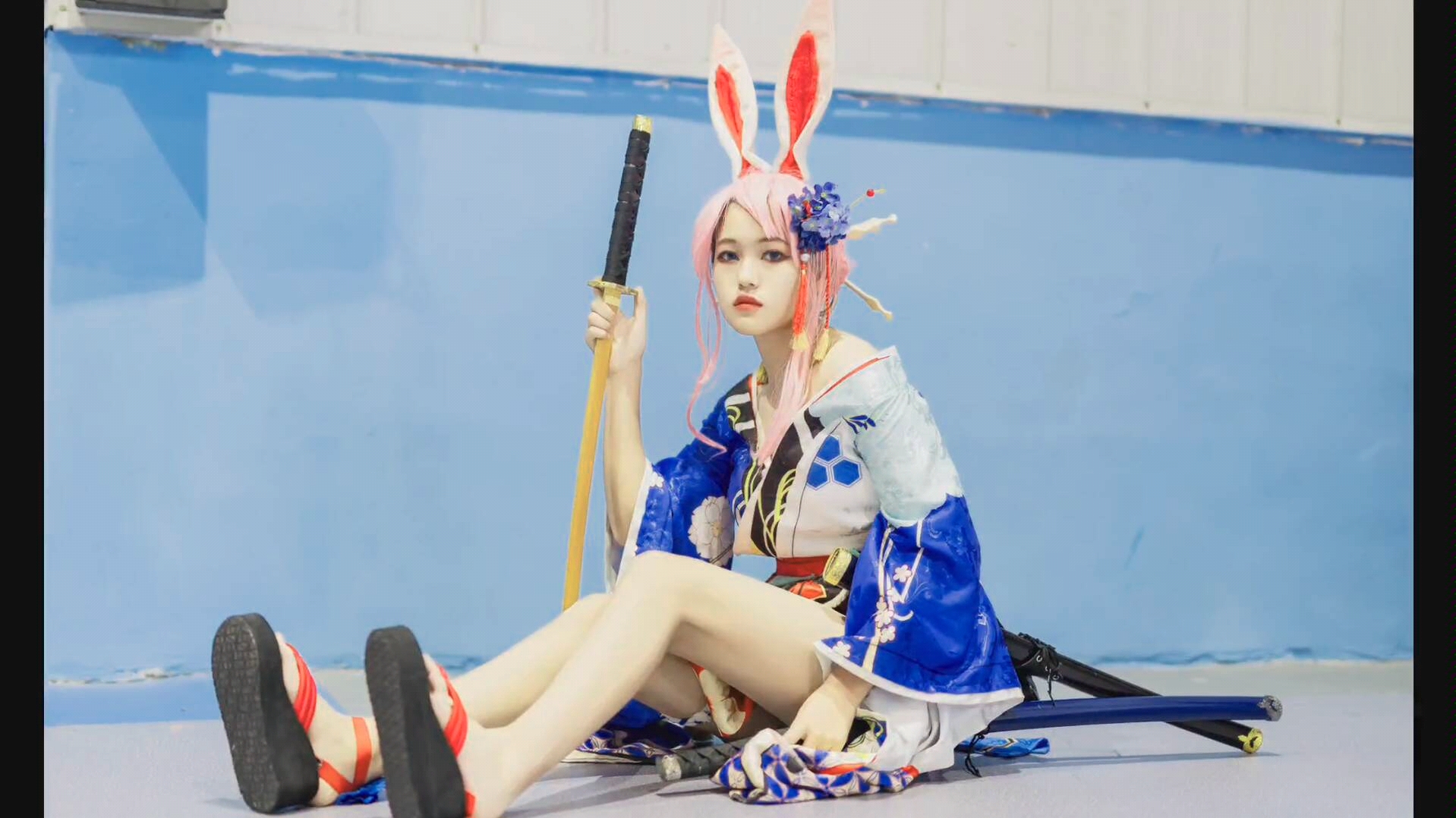 用索尼微单拍八重樱小姐姐