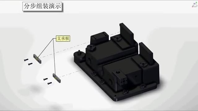 铣床夹具动画,这个结构 堪称设计巧妙!