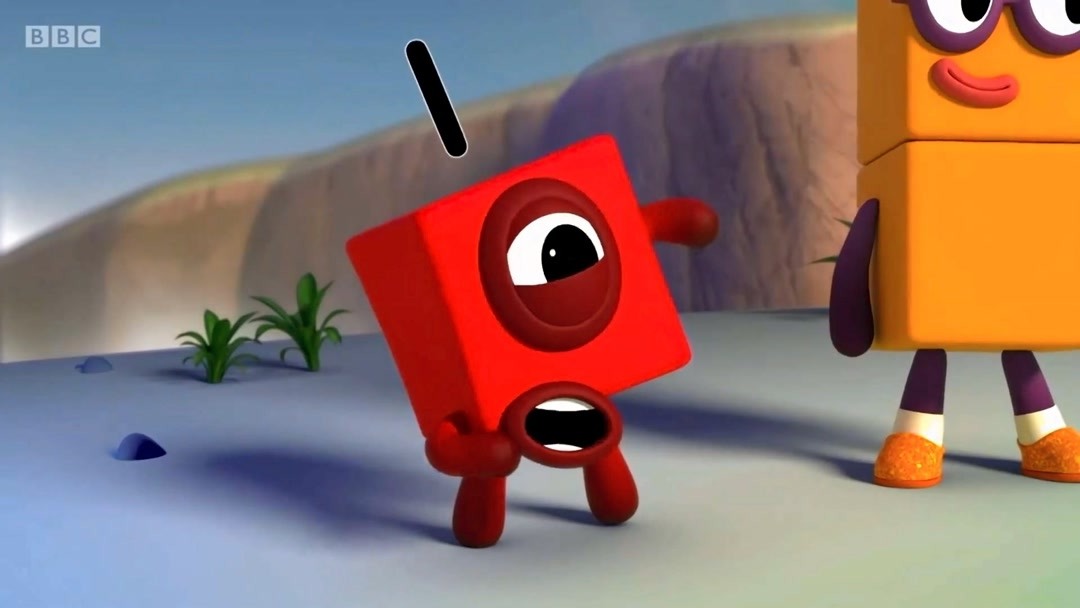 数字积木 搞笑动画:好气派的房子 小1看呆了