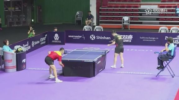 完全释放!樊振东完成大逆转后模仿詹皇霸气庆祝动作
