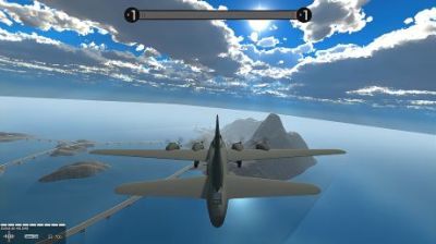 战地模拟器 b25轰炸机被敌人直升机击落了,什么情况