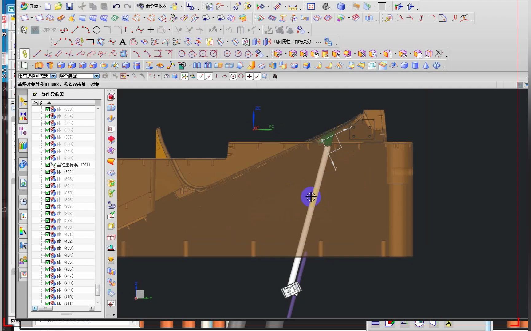UG模具设计大角度斜顶结构1