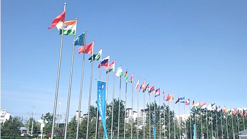 2021上海合作组织国际投资贸易博览会外景